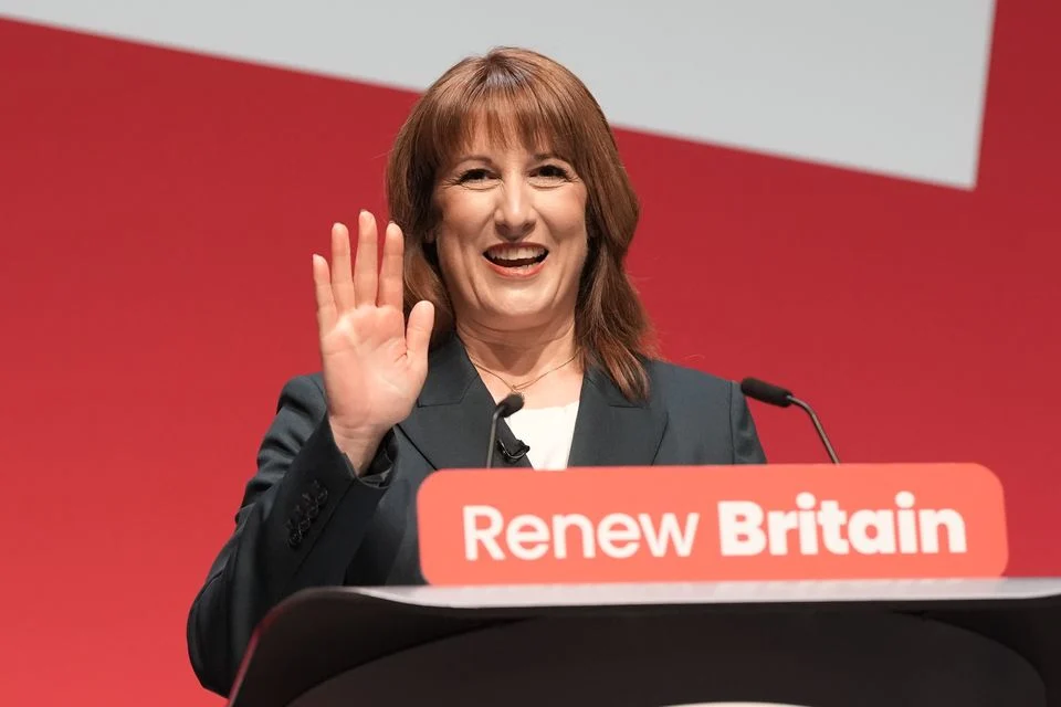 Reeves conference speech again interrupted by pro-Palestine activist ...