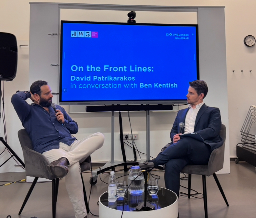 Social media has overtaken the battlefield, Patrikarakos tells JW3 ...