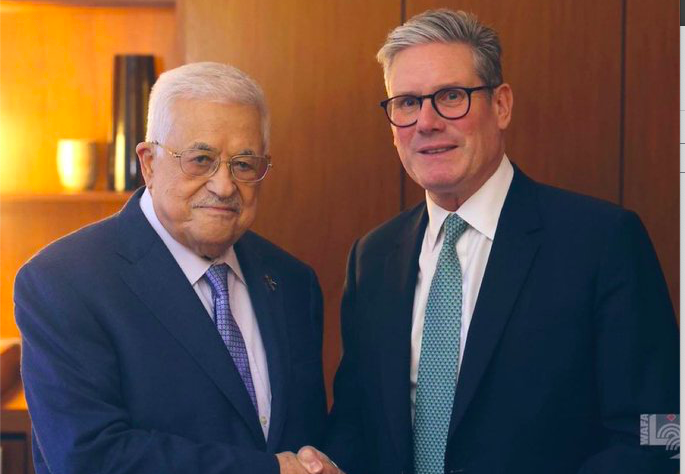 Abbas to call for Starmer to prevent 'destruction of Palestinian people ...