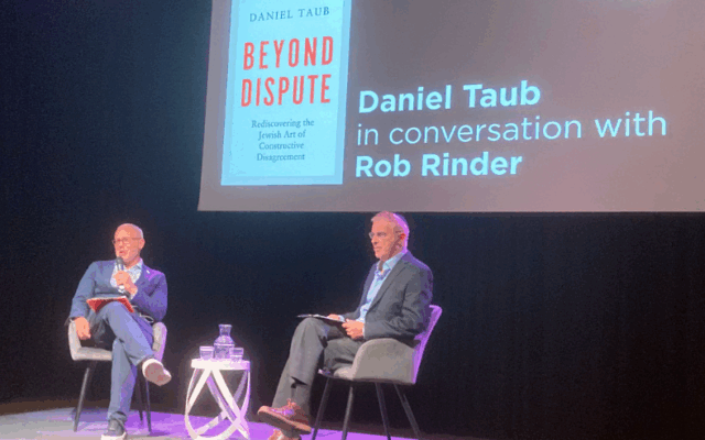 Daniel Taub and the art of constructive disagreement - Jewish News
