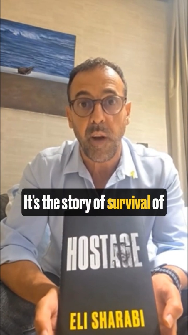 Eli Sharabi: 'The promise that kept me alive' - Jewish News