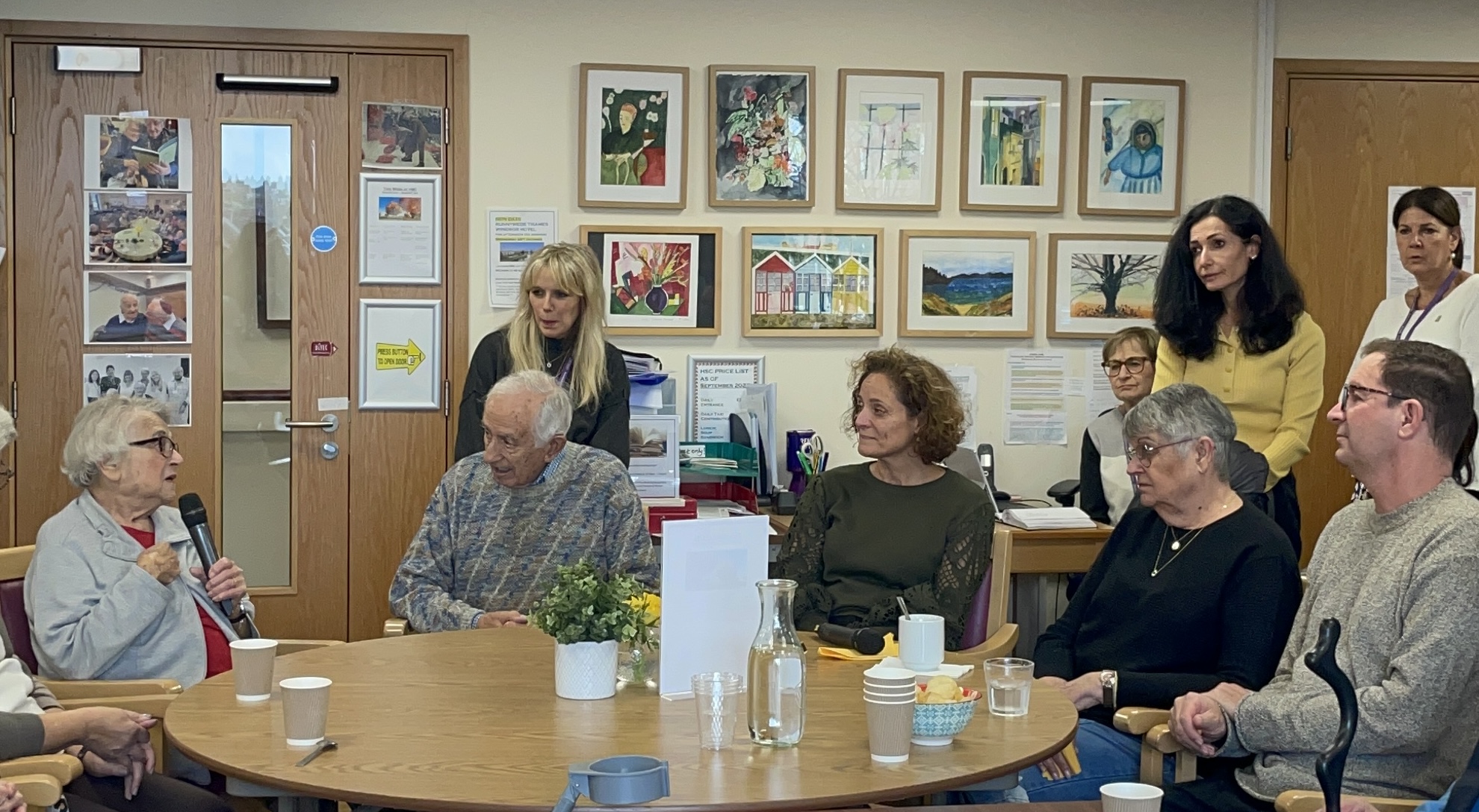 Former Israeli hostage Ada Sagi visits Jewish Care’s Holocaust ...