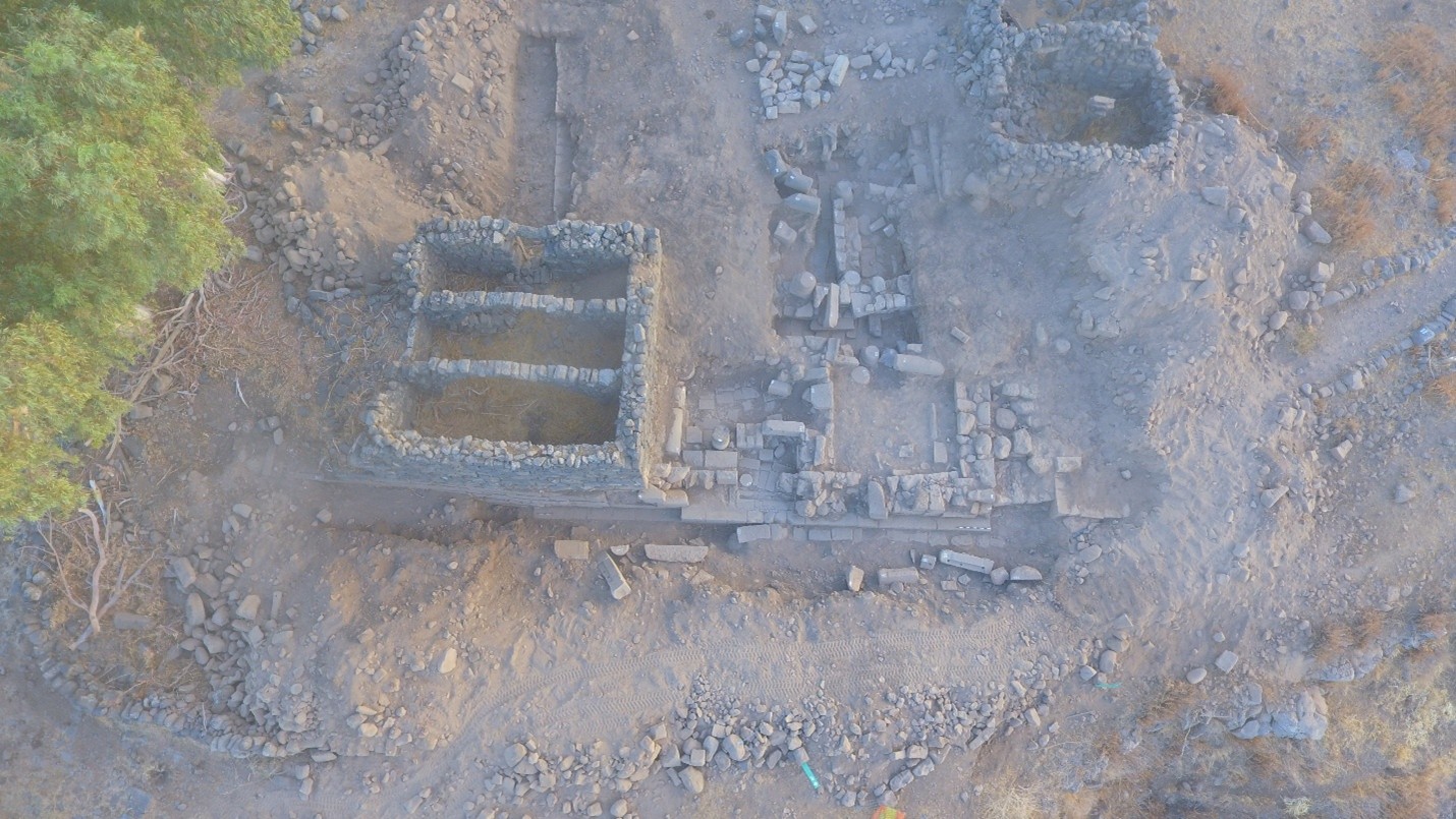 Remains of ancient synagogue uncovered in Israel's Golan region ...