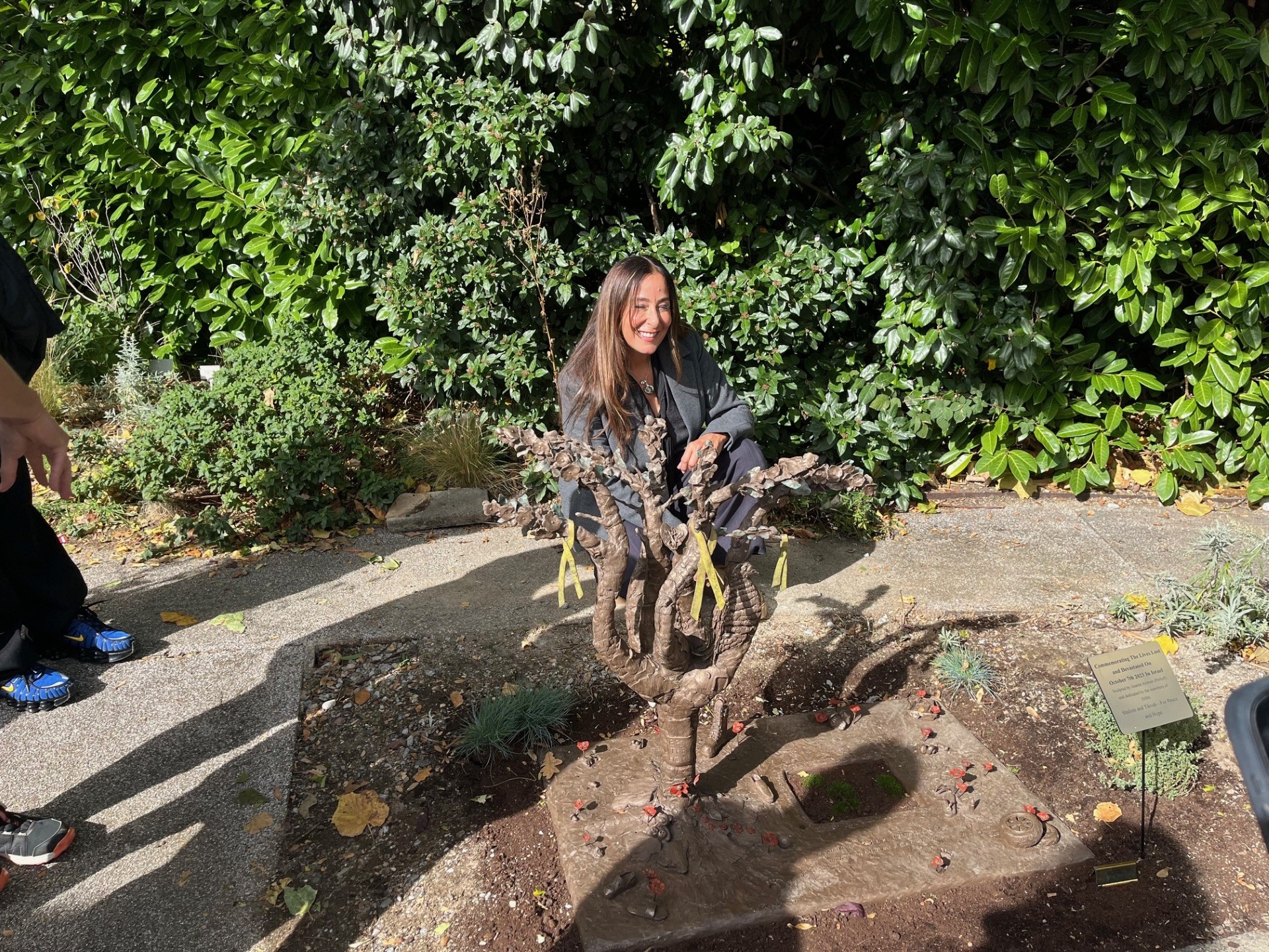 Leap of faith: Tree of life honours victims of October 7 - Jewish News