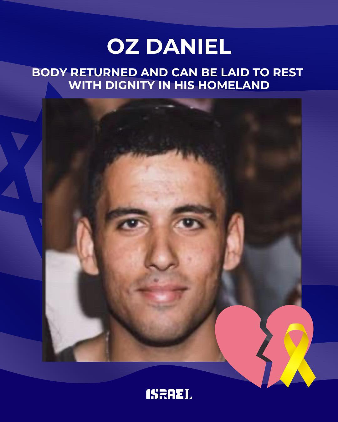 Remains of Omer Neutra, Oz Daniel and Asaf Hamami returned to Israel ...