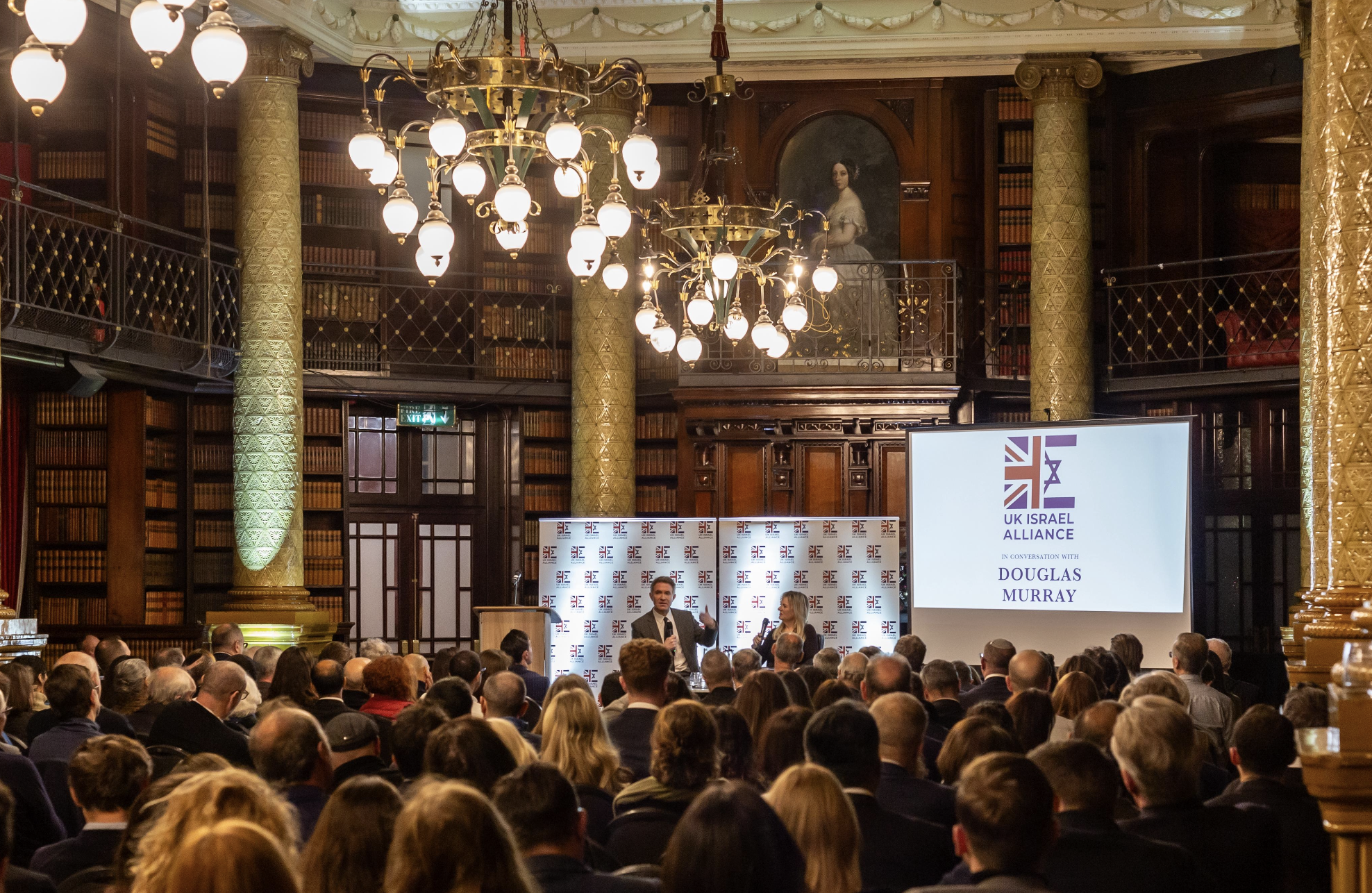 300 pack London launch as UK Israel Alliance debuts with Douglas Murray ...