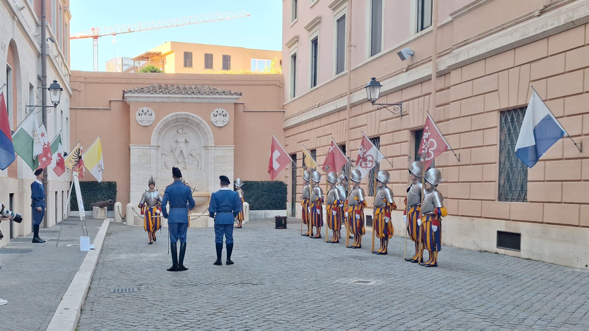 Vatican investigates Swiss Guard for alleged spitting gesture at Jewish ...