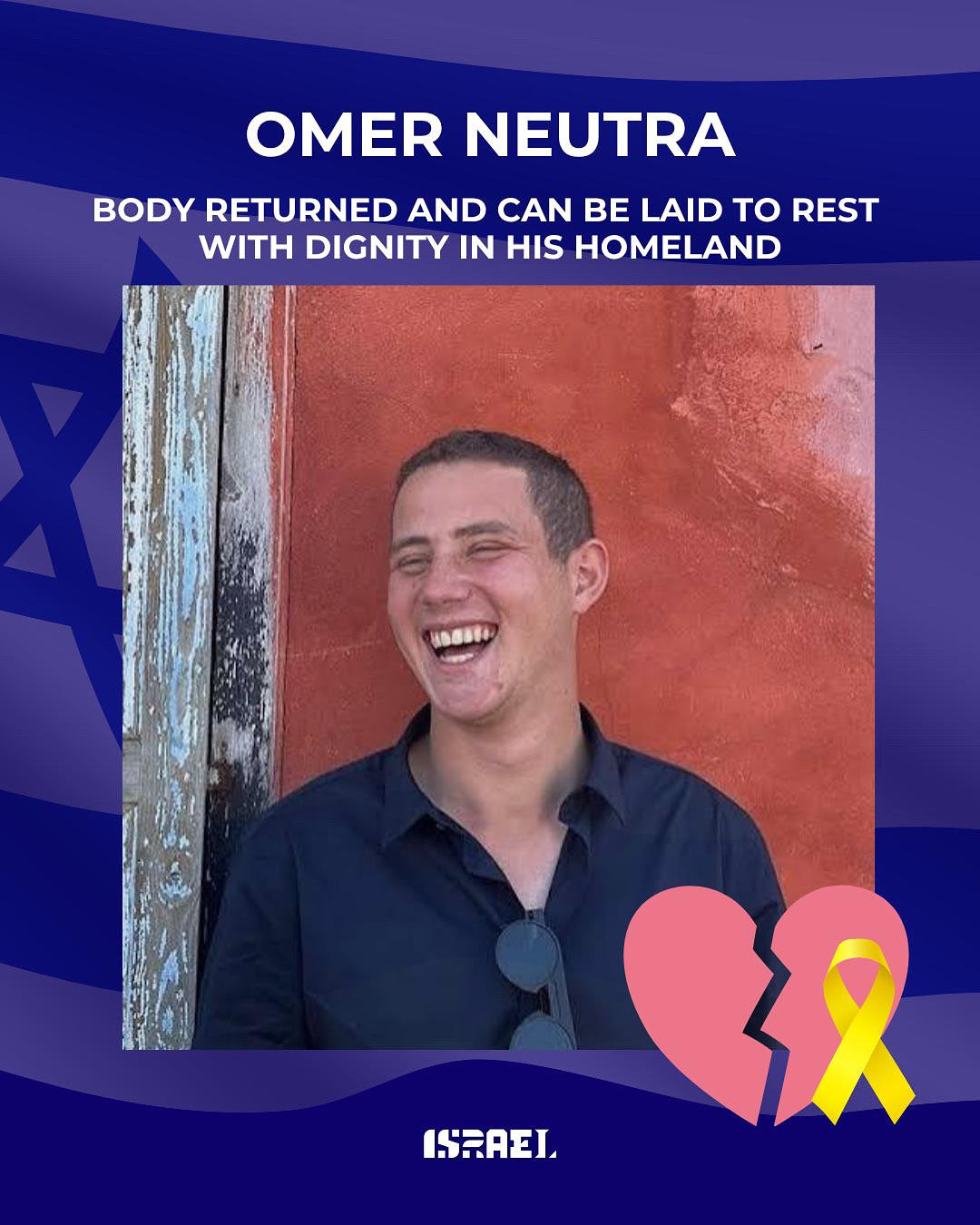 Remains of Omer Neutra, Oz Daniel and Asaf Hamami returned to Israel ...