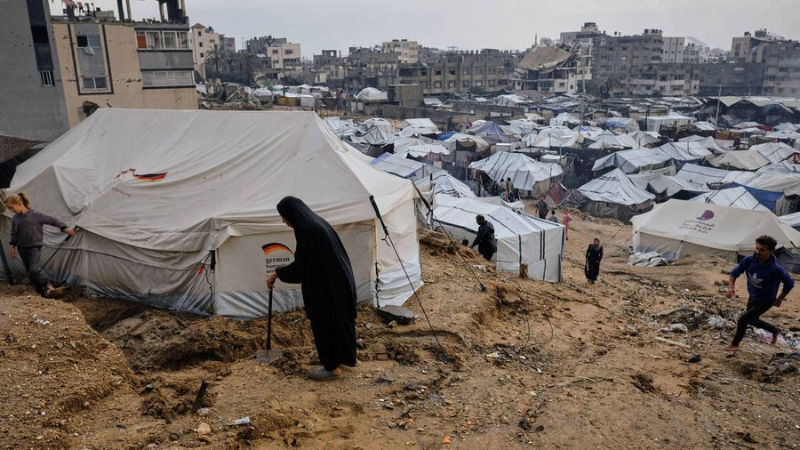 UK tents arrive in Gaza after months of delay - Jewish News