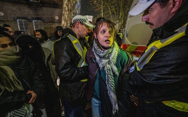 Police arrest 86 people supporting terror group Palestine Action ...