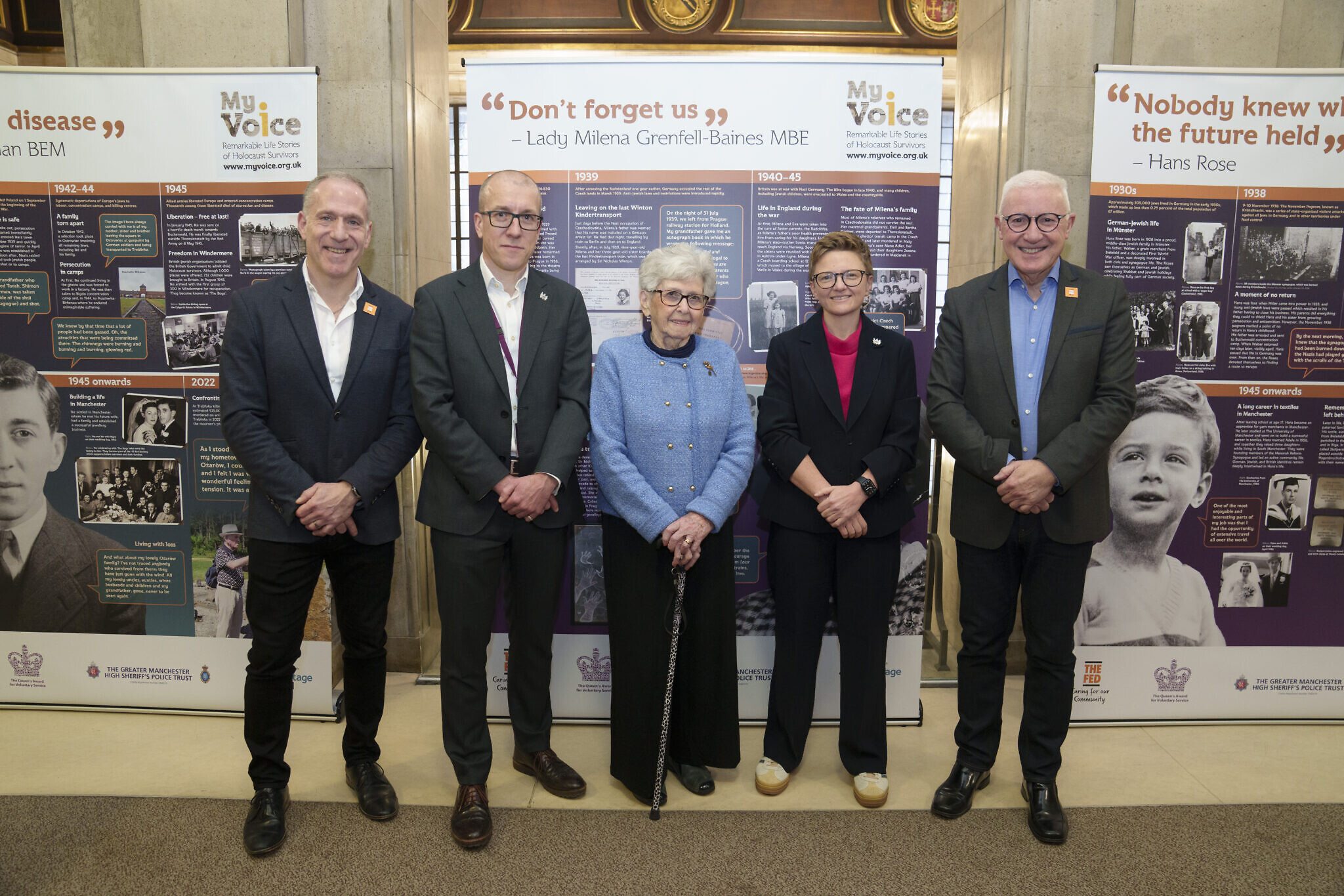 Travelling exhibition shares voices of four Holocaust survivors ...