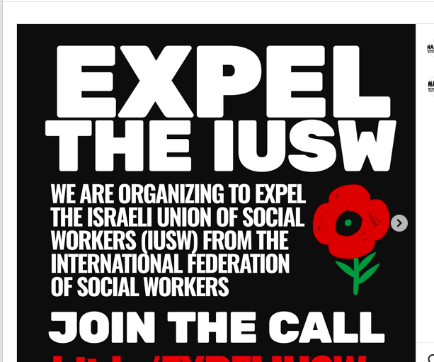 Anger as UK social worker organisation backs move to expel Israel from ...