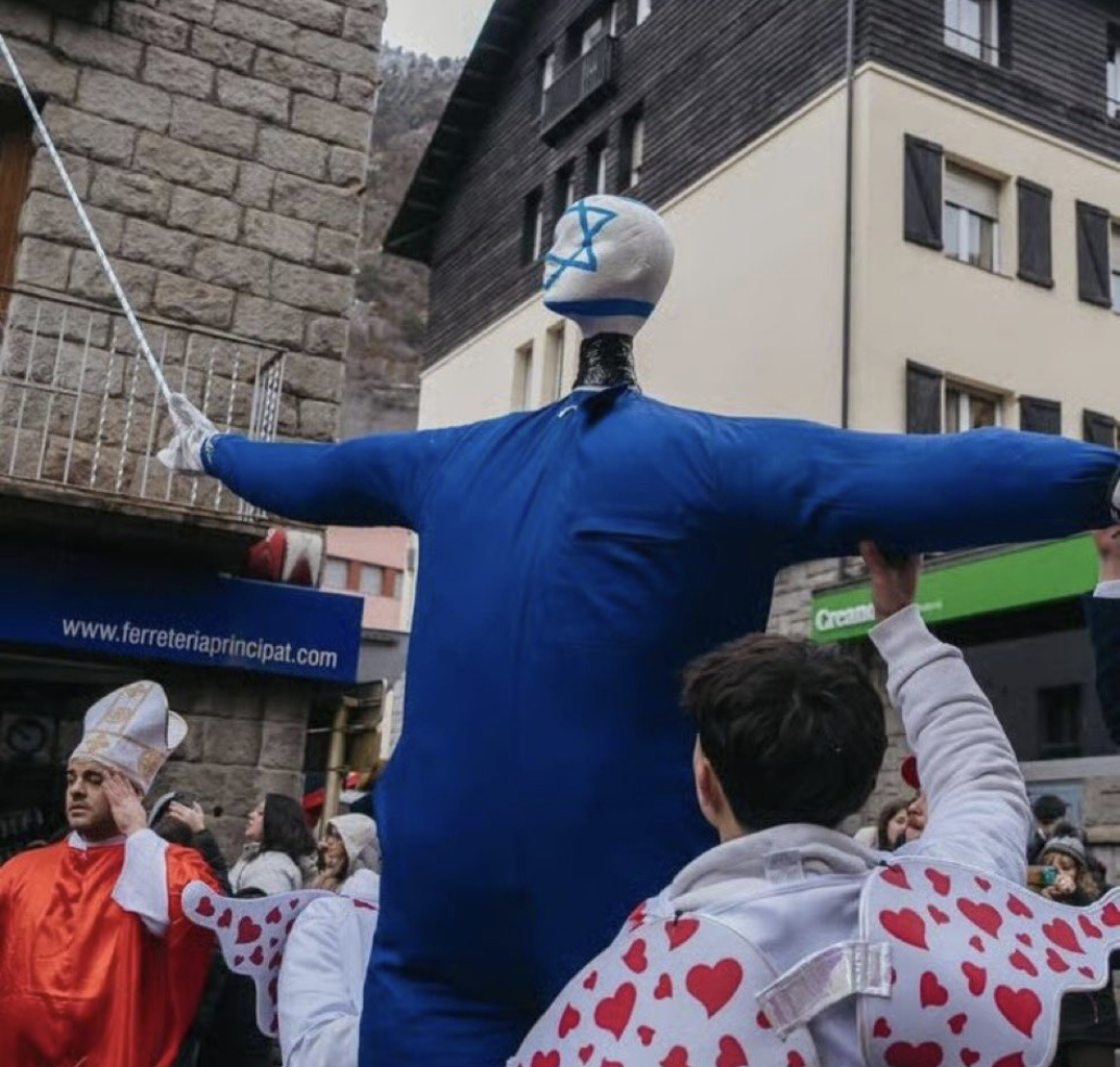 Andorra’s tiny Jewish community reels after local carnival features ...