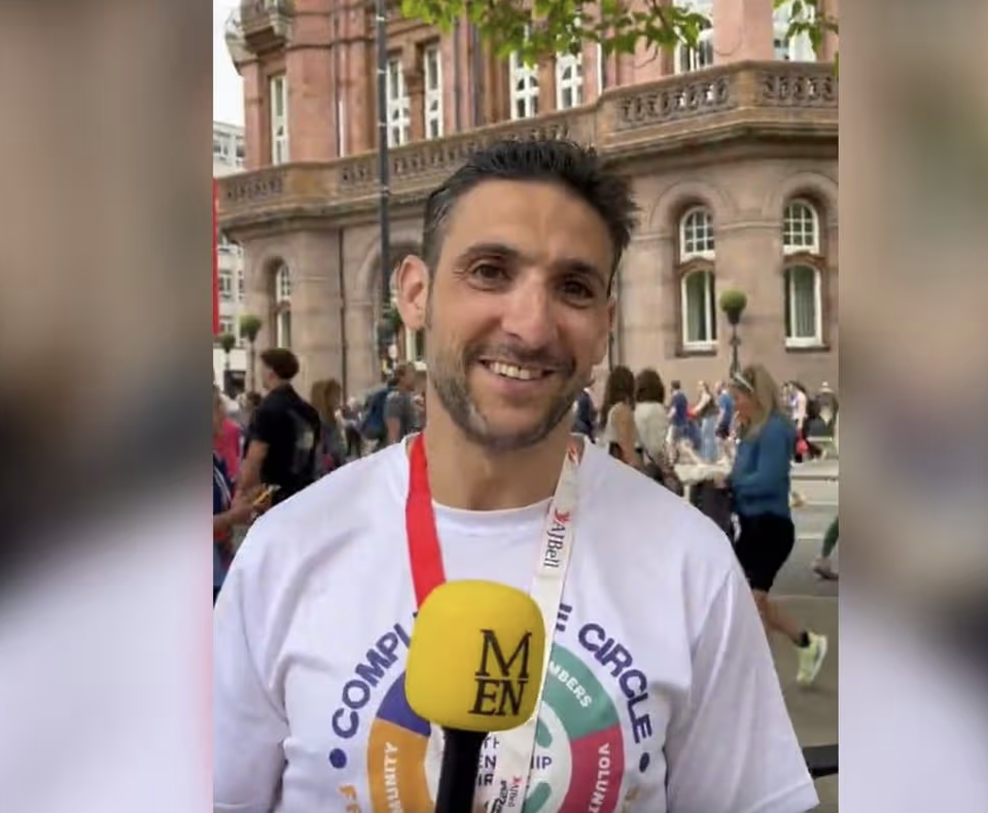 Shot synagogue hero completes Manchester half-marathon months after ...